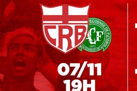 CRB x Chapecoense onde assistir ao jogo do Brasileirão Série B