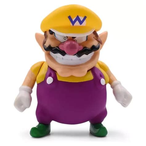 Boneco Super Mario Bros Wario Action Figure 11cm Pvc MercadoLivre