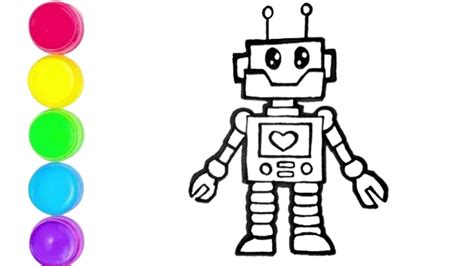 COMO DESENHAR UM ROBÔ robot kaise aakarshit karen YouTube