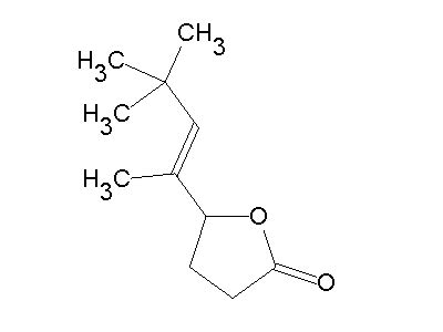 5 1E 1 3 3 Trimethyl 1 Butenyl Dihydro 2 3H Furanone C11H18O2