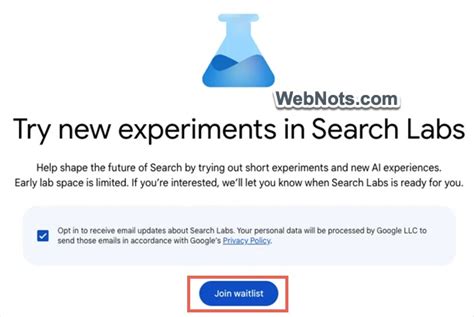 How To Get Early Access To Google Search Labs WebNots
