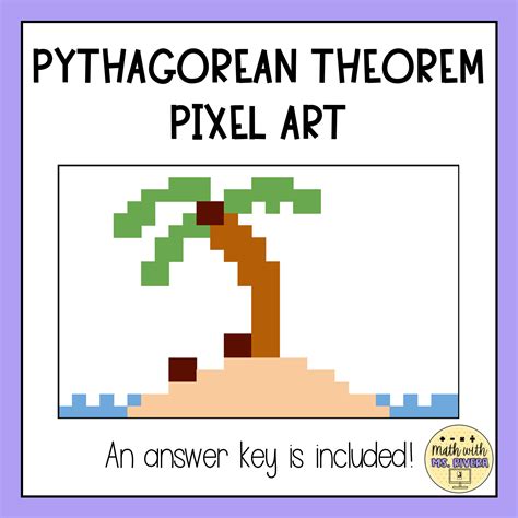 Pythagorean Theorem Pixel Art Digital Activity Made By Teachers