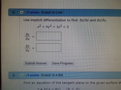solved need soon use implicit differentiation to find