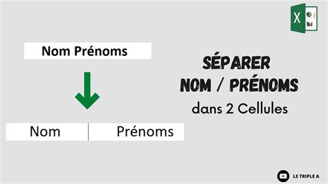 Ntroduire 96 imagen formule excel séparer nom prénom fr thptnganamst