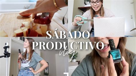 Vlog Sábado productivo limpiando mi apartamento mucho contenido y