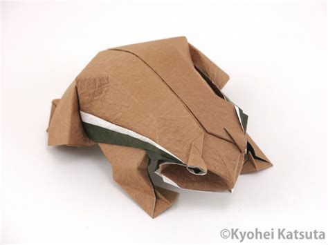 Japanese Toad Katsuta Kyohei Origami