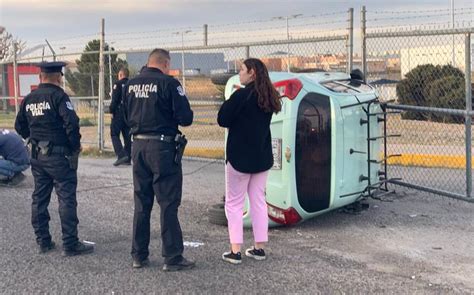 Choque Con Volcadura Deja Una Persona Con Lesiones Leves Ruta Valles Mata