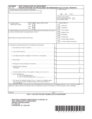 Wv Nrsr Fill And Sign Printable Template Online
