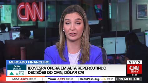 Ibovespa Opera Em Alta Repercutindo Decis Es Do Cmn D Lar Cai Cnn