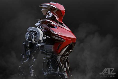 ArtStation ADVANCED RACER TRACER FRAME RED METAL EDITED YeongJin