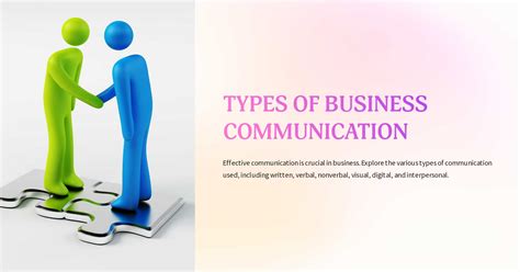 Types Of Business Communication