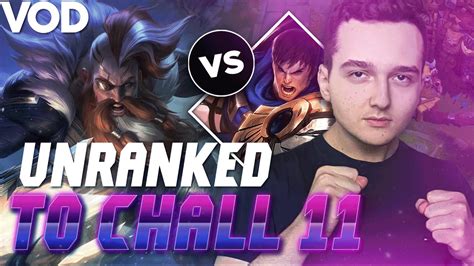 IL ME PREND GAREN JE LE DETRUIS SoloQ Challenger Top Olaf Vs Garen
