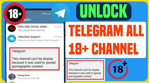 How To Unblock All Telegram 18 Channels Easy Way 2023 How TO Fix
