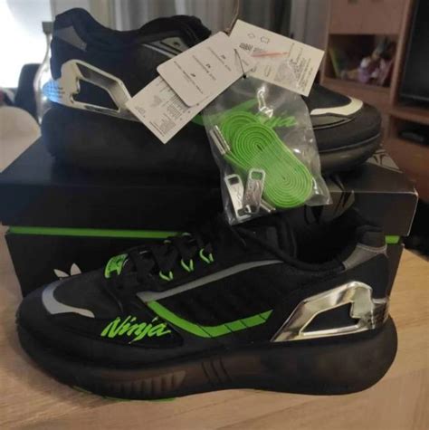 Kawasaki Ninja X Adidas ZX 5K Boost Black Green Kixify Marketplace