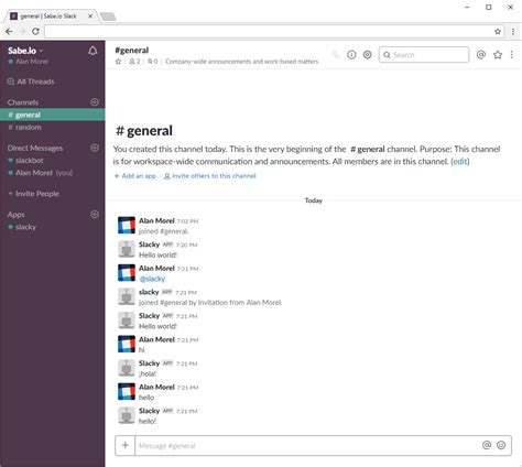 build a slack bot using node js
