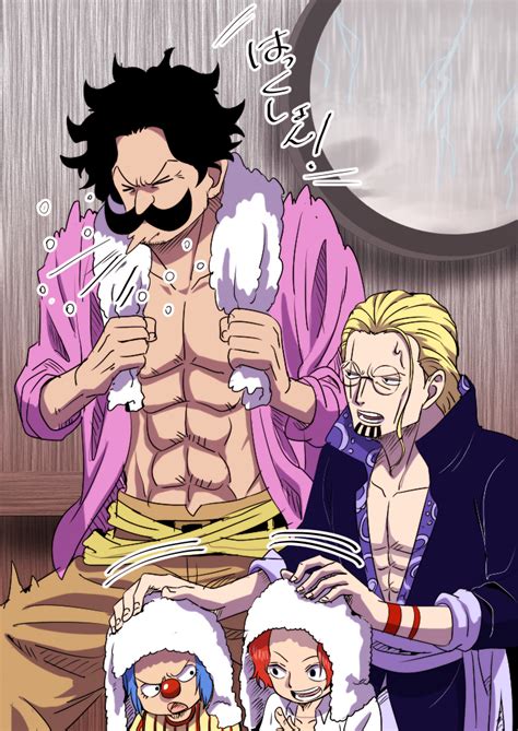 Shanks Buggy The Clown Gol D Roger And Silvers Rayleigh One Piece