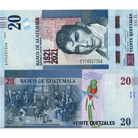 Billete Guatemala Quetzales Dr Mariano G Lvez P Sc