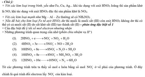 L Thuy T V B I T P Kim Lo I T C D Ng V I Axit Hno C L I Gi I Chi Ti T