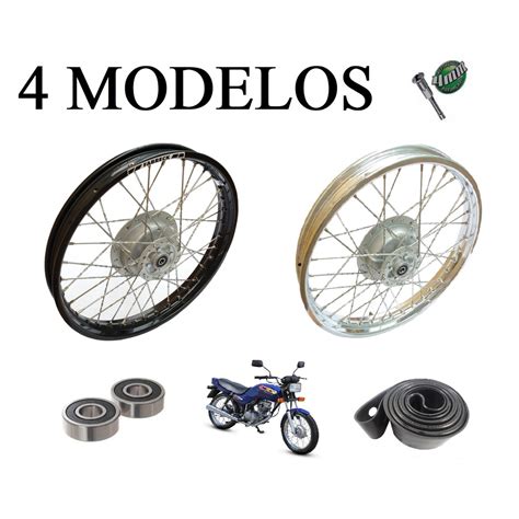 Roda Dianteira Montada Completa Cg 125 Titan Today De 83 A 99 Raios