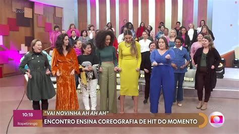 Vídeo Tati Machado ensina a coreografia de Vai Novinha Ah Ah Ah TV
