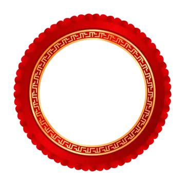 Feliz Año Nuevo Lunar Chino 2025 Fondo De Borde Dorado Rojo Vector PNG
