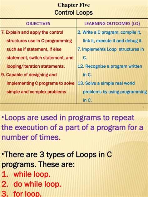 chapter 5 control loops pdf control flow c programming language