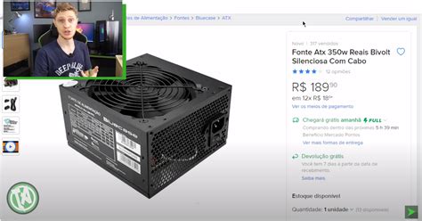 PC Gamer de R 1300 peças usadas montaremos um baratinho pra