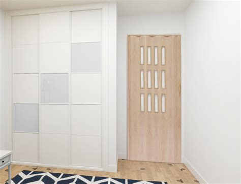 Drzwi harmonijkowe 001S DĄB SONOMA MAT 80 cm gockowiak