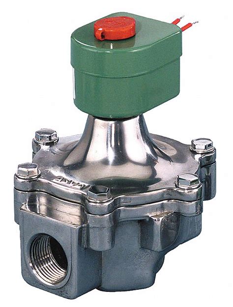 2 Air And Fuel Gas Solenoid Valve Normally Closed Grainger