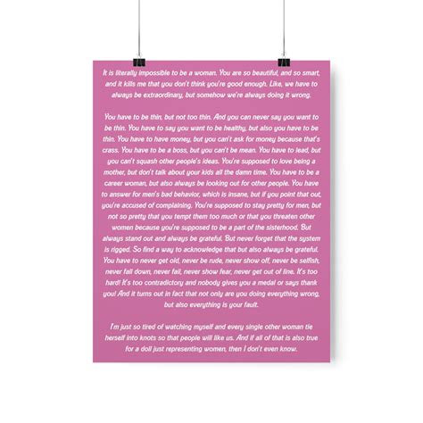 A Pink Poster Hanging On A Wall With The Words I M Not Saying Anything