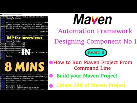 How To Run Maven Project From Command Line Mvn Clean Install Build