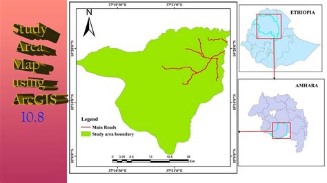Step By Step Procedure Of Preparing Study Area Map Using Arcgis