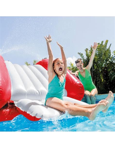 Intex Kool Splash Inflatable Pool Slide Play Center With