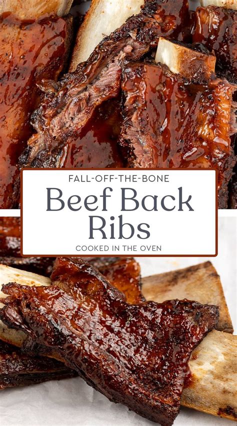 Cooking Beef Back Ribs Oven