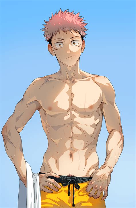 Itadori Yuuji Jujutsu Kaisen Drawn By Beitemian Danbooru
