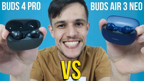 Redmi Buds 4 Pro vs Realme Buds Air 3 Neo Comparativo Qual FONE é