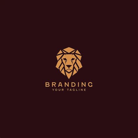 Premium Vector Lion King Logo Design Template