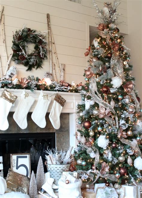 Black And White Christmas Tree Decorating Ideas