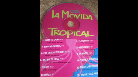LA MOVIDA TROPICAL VOL 10 CD YouTube
