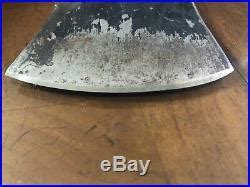 Old Vintage Western Usa Black Beauty Boulder Colo Knife Hatchet Axe F