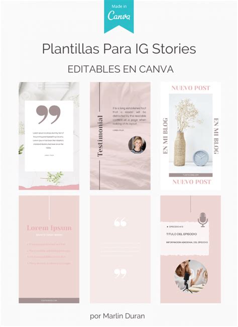 Plantillas De Canva Marlin Duran