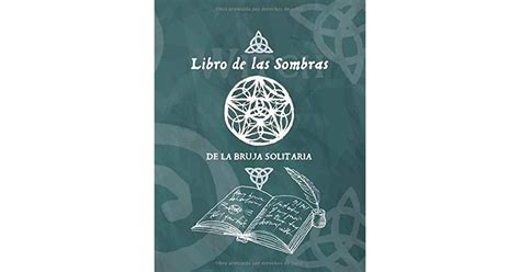 Libro De Las Sombras De La Bruja Solitaria Cuaderno En Blanco De Rayas