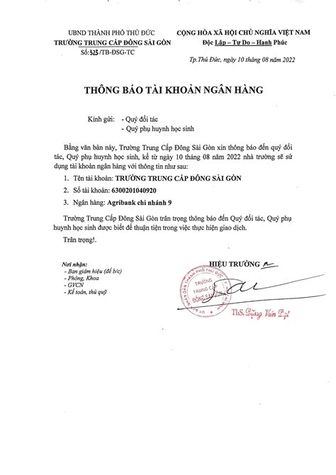 Th Ng B O T I Kho N Ng N H Ng Tr Ng Trung C P Ng S I G N Dong
