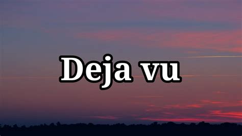 Olivia Rodrigo Deja Vu Lyrics Youtube