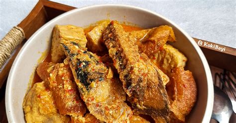 Resep Ikan Pindang Cue Tahu Dan Tempe Kuah Santan Oleh Koki Bayi