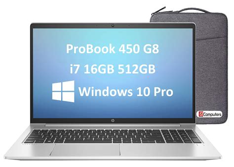 HP ProBook 450 G7 Business Laptop FHD Screen Intel Core I7 10510U