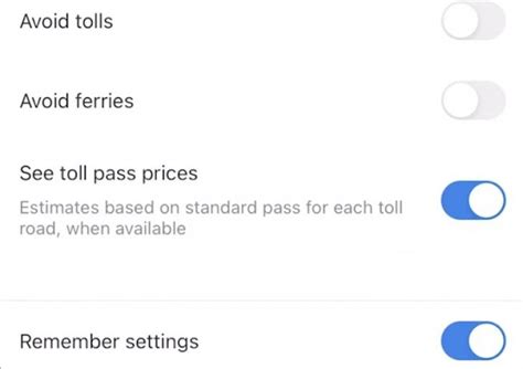How To See Toll Pricing On Google Maps For Android And IPhone