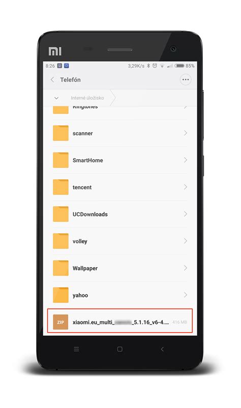 Návod na inštaláciu MIUI CZ SK pre Xiaomi Redmi Note 2 MIUI CZ SK