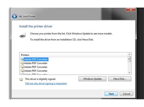 how to set up adobe pdf printer