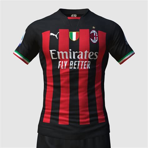 Ac Milan Home Fifa Kit Creator Showcase